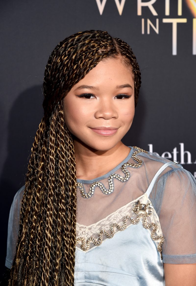 Wardrobe Breakdown: Storm Reid At A Wrinkle In Time World Premiere ...