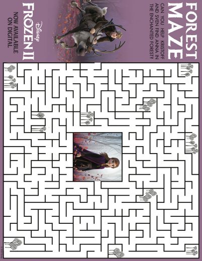 Frozen 2 Activity Sheets - Talking With Tami