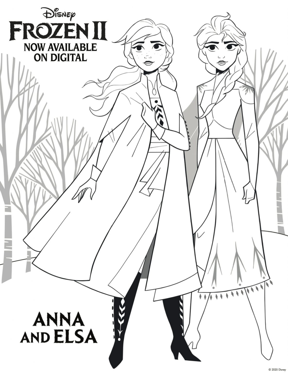 Frozen 2 Activity Sheets - Talking With Tami
