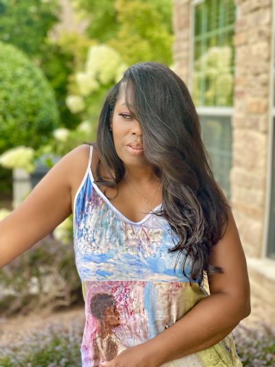 My Style: Eco Fashion By Ane Hand Painted Silk Slip Dress - Talking ...