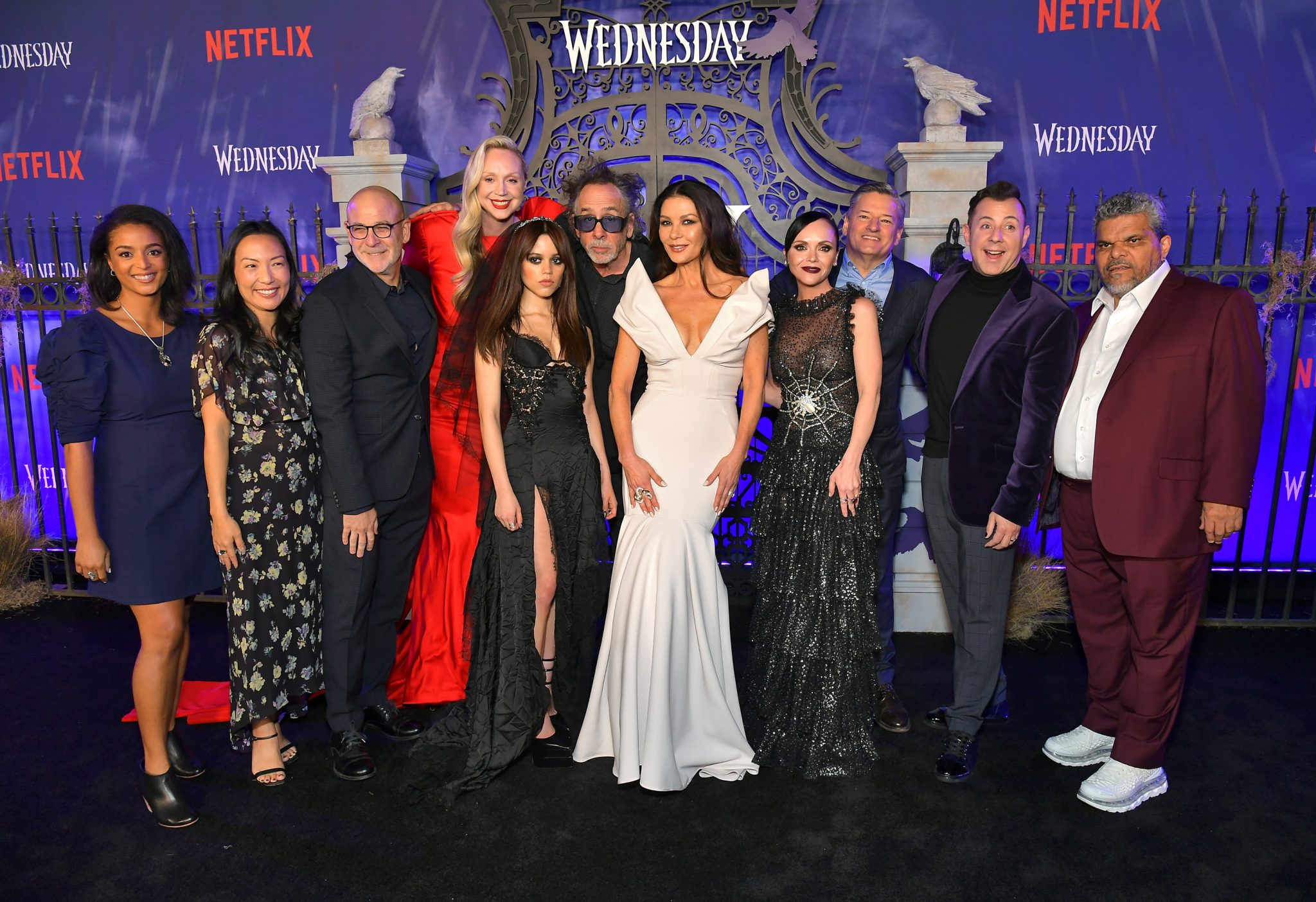 Red Carpet Rundown: Netflix's 'Wednesday' Premiere In Los Angeles ...