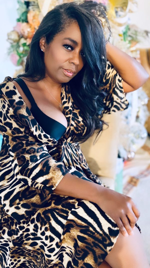 LiviRae Lingerie Custom Leopard Robe - Talking With Tami