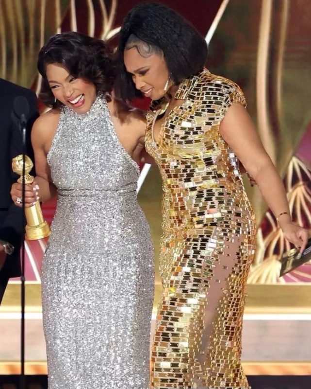 Wardrobe Breakdown: Jennifer Hudson At The 'Golden Globe Awards ...