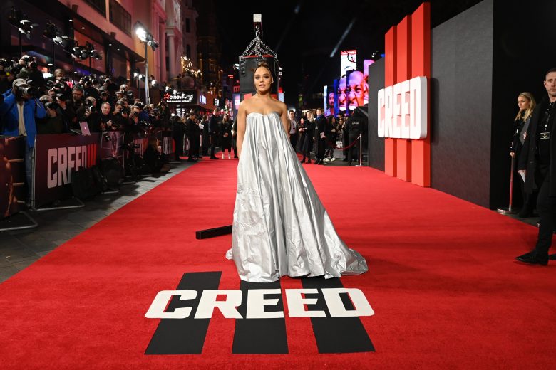 Wardrobe Breakdown: Tessa Thompson At 'Creed III' European Premiere ...