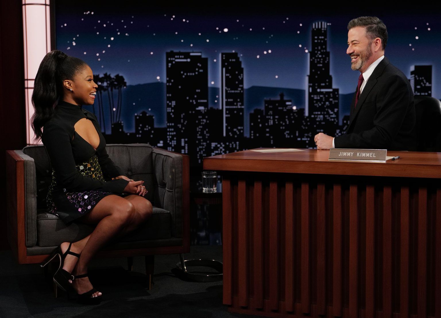 In Case You Missed It: Dominique Fishback On 'Jimmy Kimmel' - Talking ...
