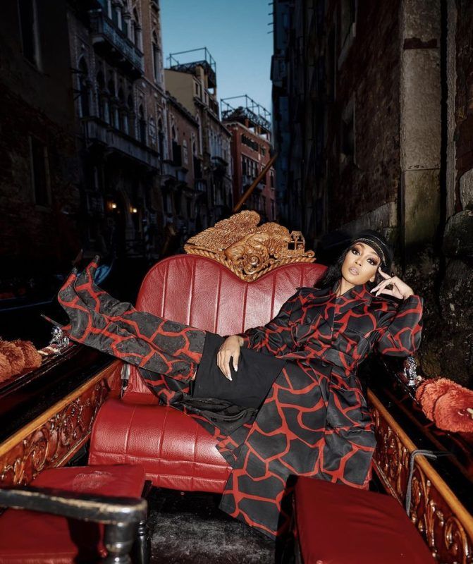 Wardrobe Breakdown: Singer Monica In Italy - Talking With Tami