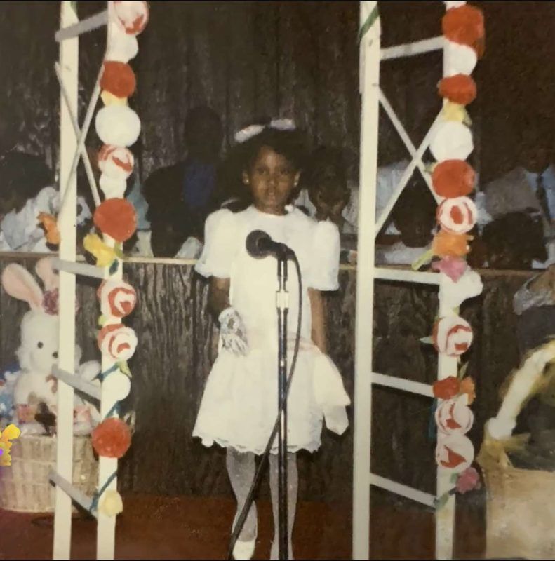 Jennifer Hudson Recreates Her Easter Dress From When She Was 7 Years ...