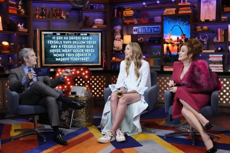 Wardrobe Breakdown: Lisa Ann Walter On 'Watch What Happens Live ...