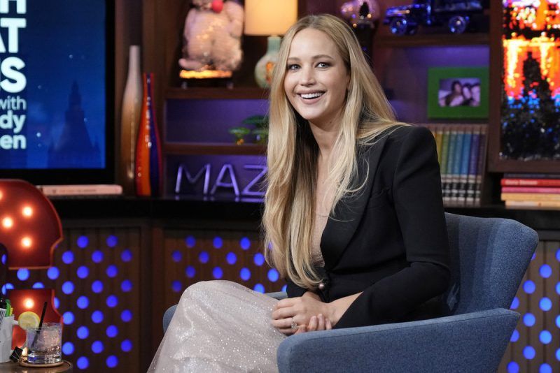 In Case You Missed It: Jennifer Lawrence Plays Kissy Face With Andy ...