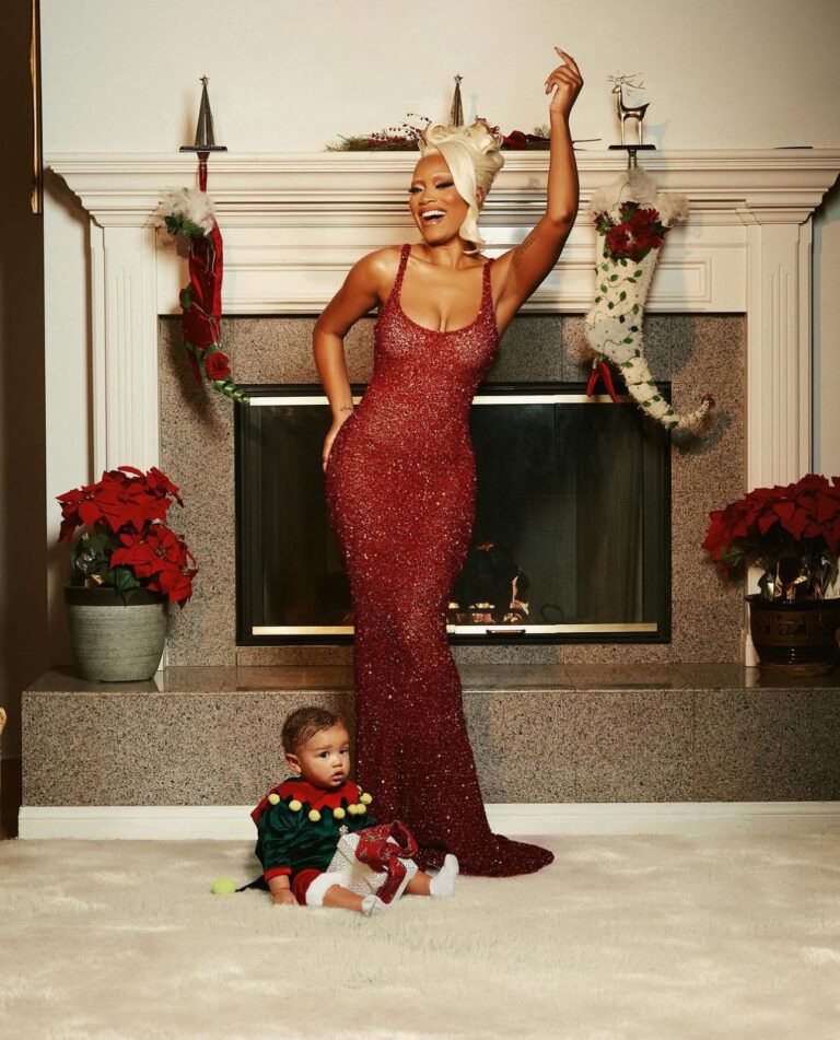 Wardrobe Breakdown: KeKe Palmer Christmas Photoshoot - Talking With Tami