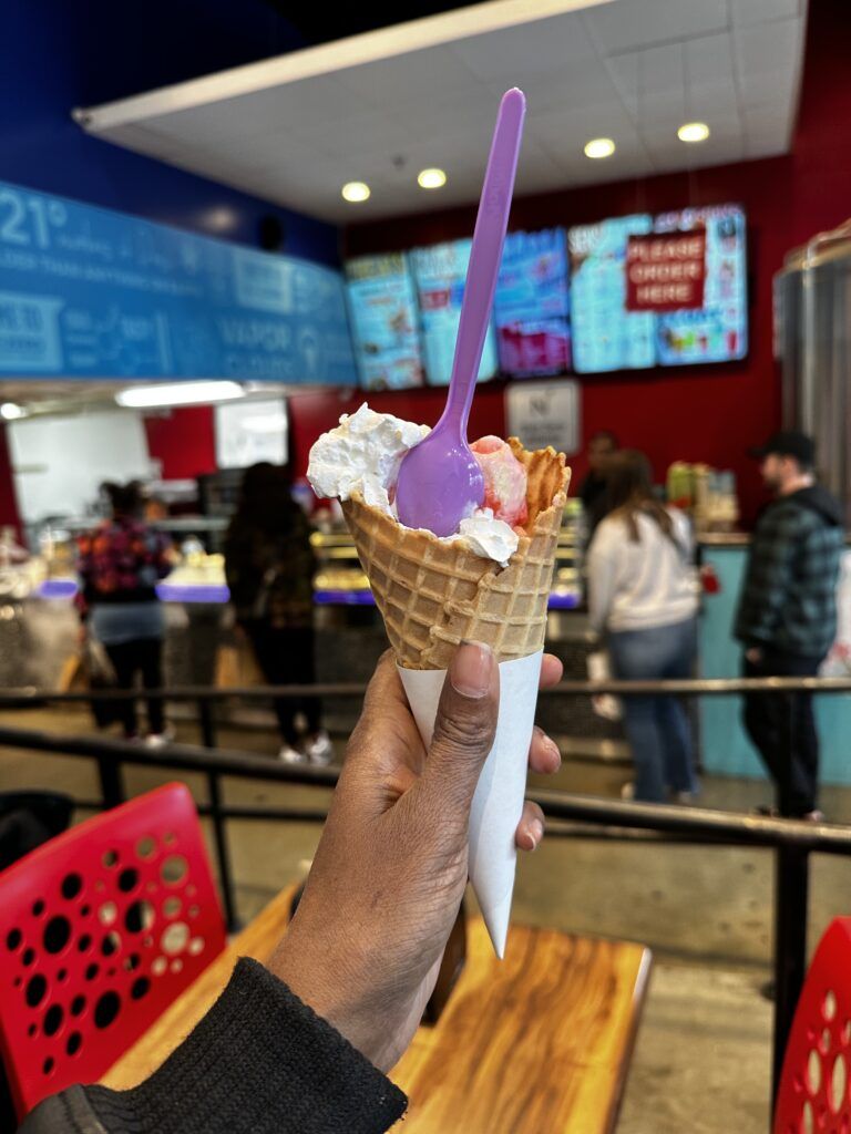 SubZero Nitrogen Ice Cream In Atlanta - Talking With Tami