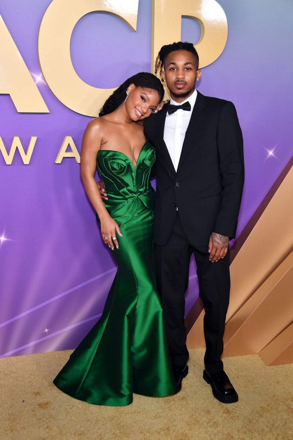 Wardrobe Breakdown: Halle Bailey At The NAACP Image Awards - Talking ...