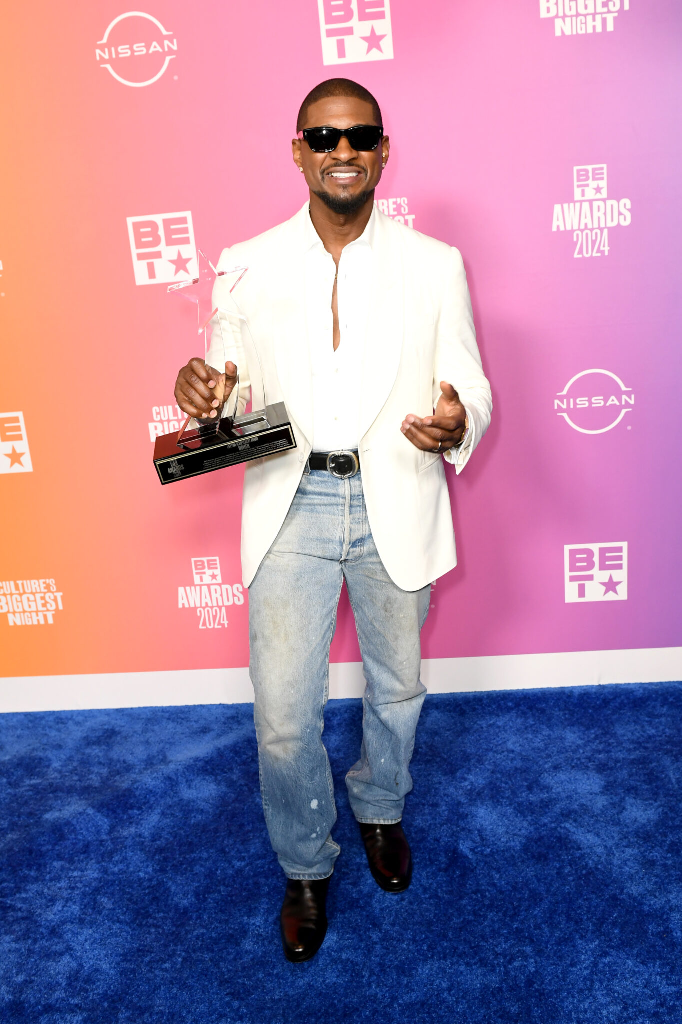 Usher Receives Lifetime Achievement Award At BET Awards 2024