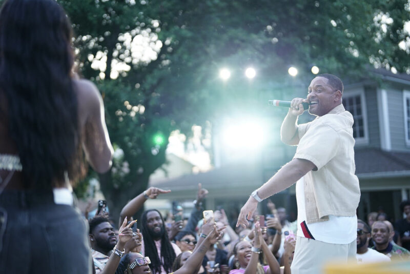 Peacock Hosts Summer BBQ With A Surprise Performance From Will Smith ...